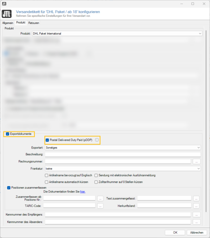JTL-ShippingLabels für DHL Paket / DHL Versenden 3.0 einrichten – JTL-Guide