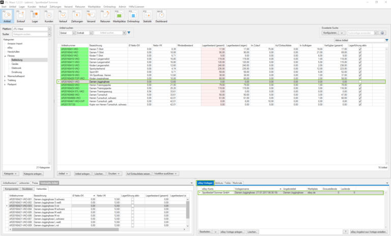 eBay-Angebot erstellen – JTL-Guide