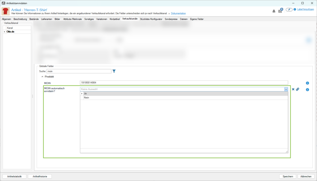 OTTO Market – JTL-Guide