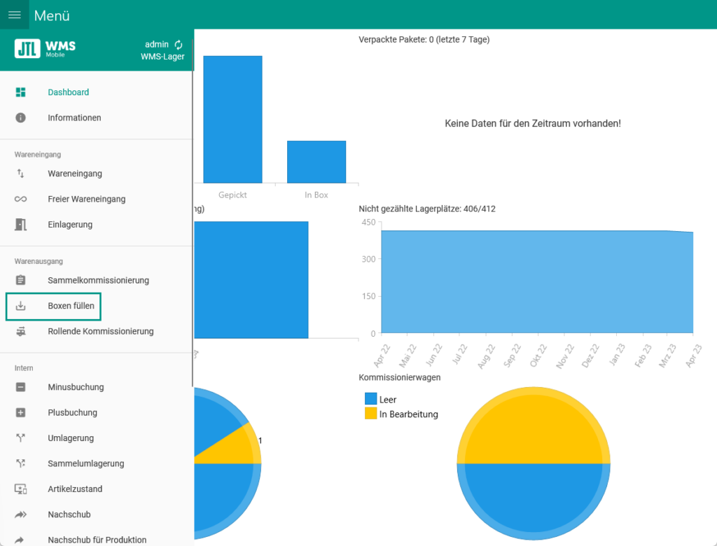 Sammelkommissionierung mit JTL-WMS Mobile – JTL-Guide
