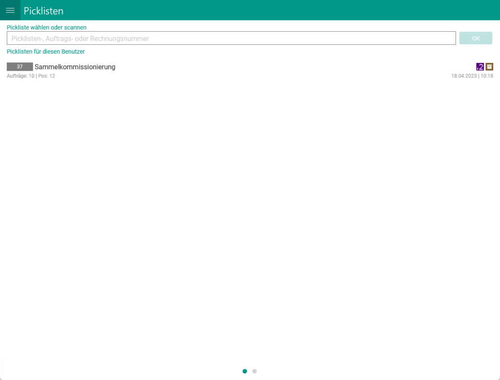 Sammelkommissionierung mit JTL-WMS Mobile – JTL-Guide