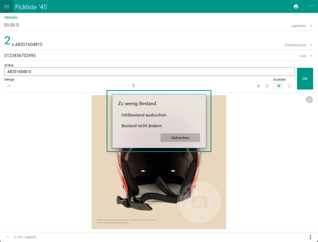 Sammelkommissionierung mit JTL-WMS Mobile – JTL-Guide