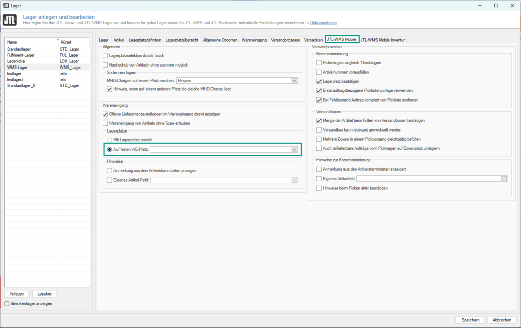 Wareneingang – JTL-Guide